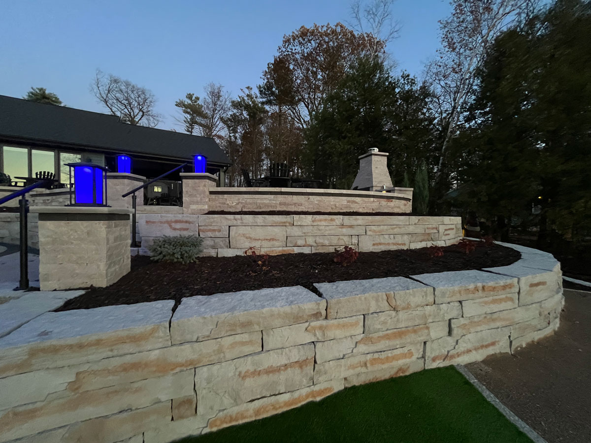 Mountain Stack Ledge Wall and Stone Step Specifications - Norse ...