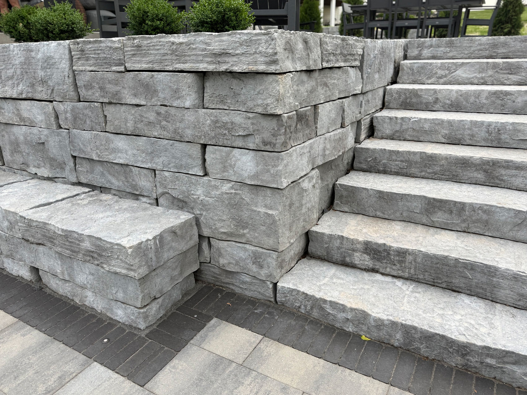 Mountain Stack Ledge Wall Retaining Wall Stone